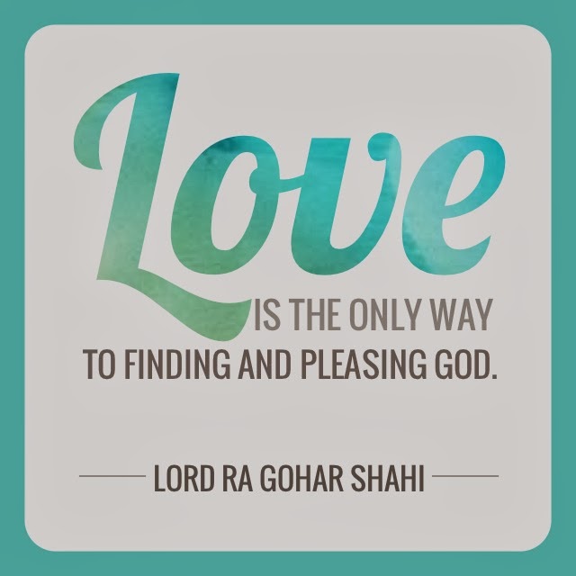 The Official MFI® Blog: Quote of the Day: Love is the Only Way...