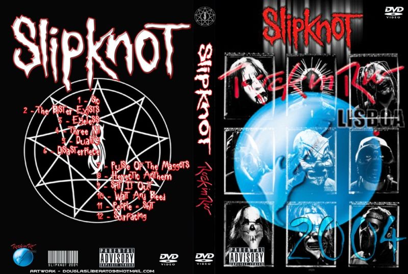 BANCA DO ROCK Rock Concert DVD: 1775 - DVD SLIPKNOT 2004 - BOOTLEG