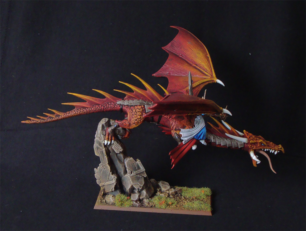 The Miniature Workshop: High Elf Lord on Dragon