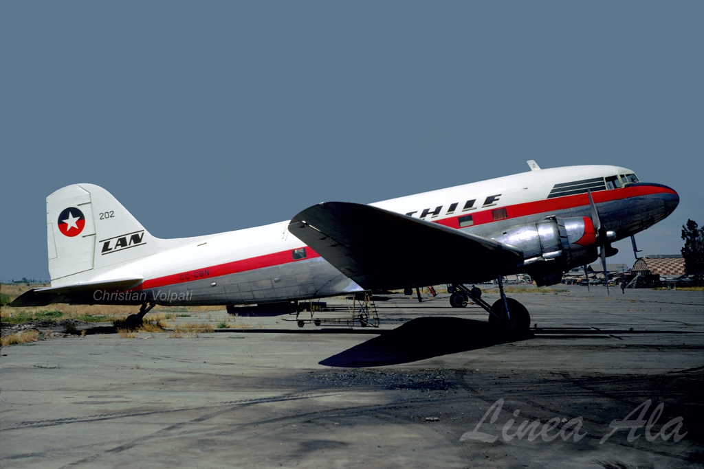 Linea ALA: Douglas DC-3 en Argentina y Chile - fotos