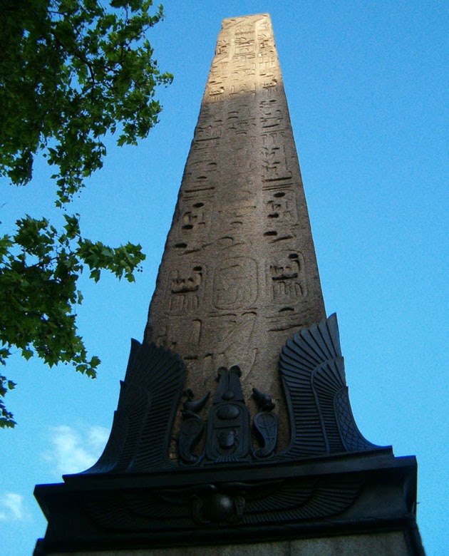 Big Apple Secrets: Cleopatra's Needle, 3500-year-old obelisk in Central ...
