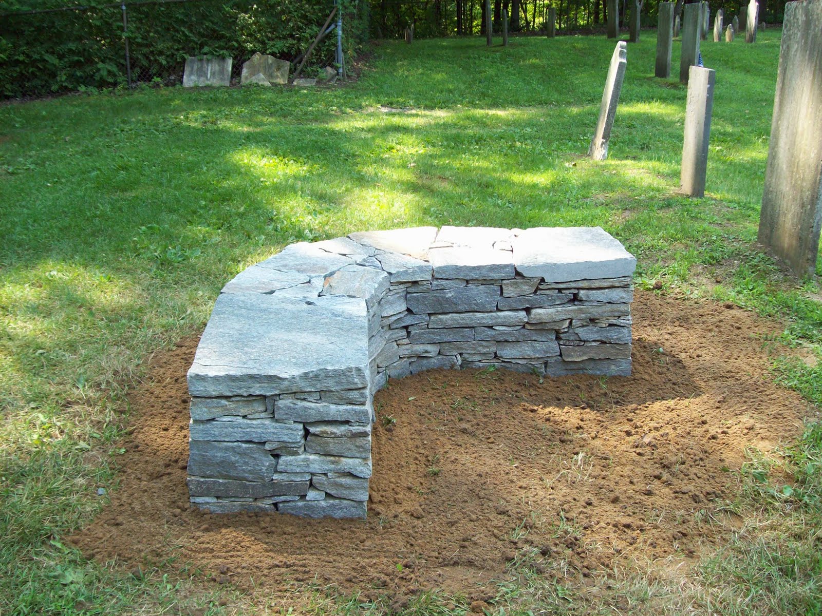 Vaughan Landscaping: Saint George Cemetery Walls