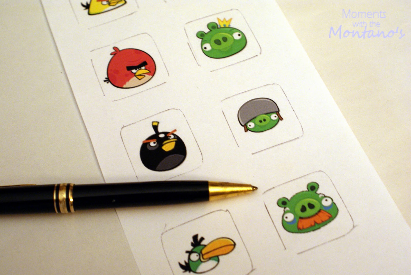 Moments with the Montano's: Those are some Angry Birds.