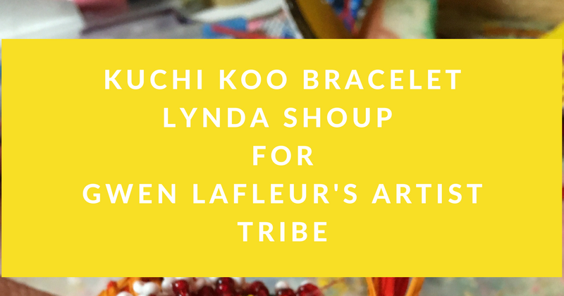 Lynda Shoup - Mixed Media Artist: Kuchi Koo Take Two - Stenciled ...