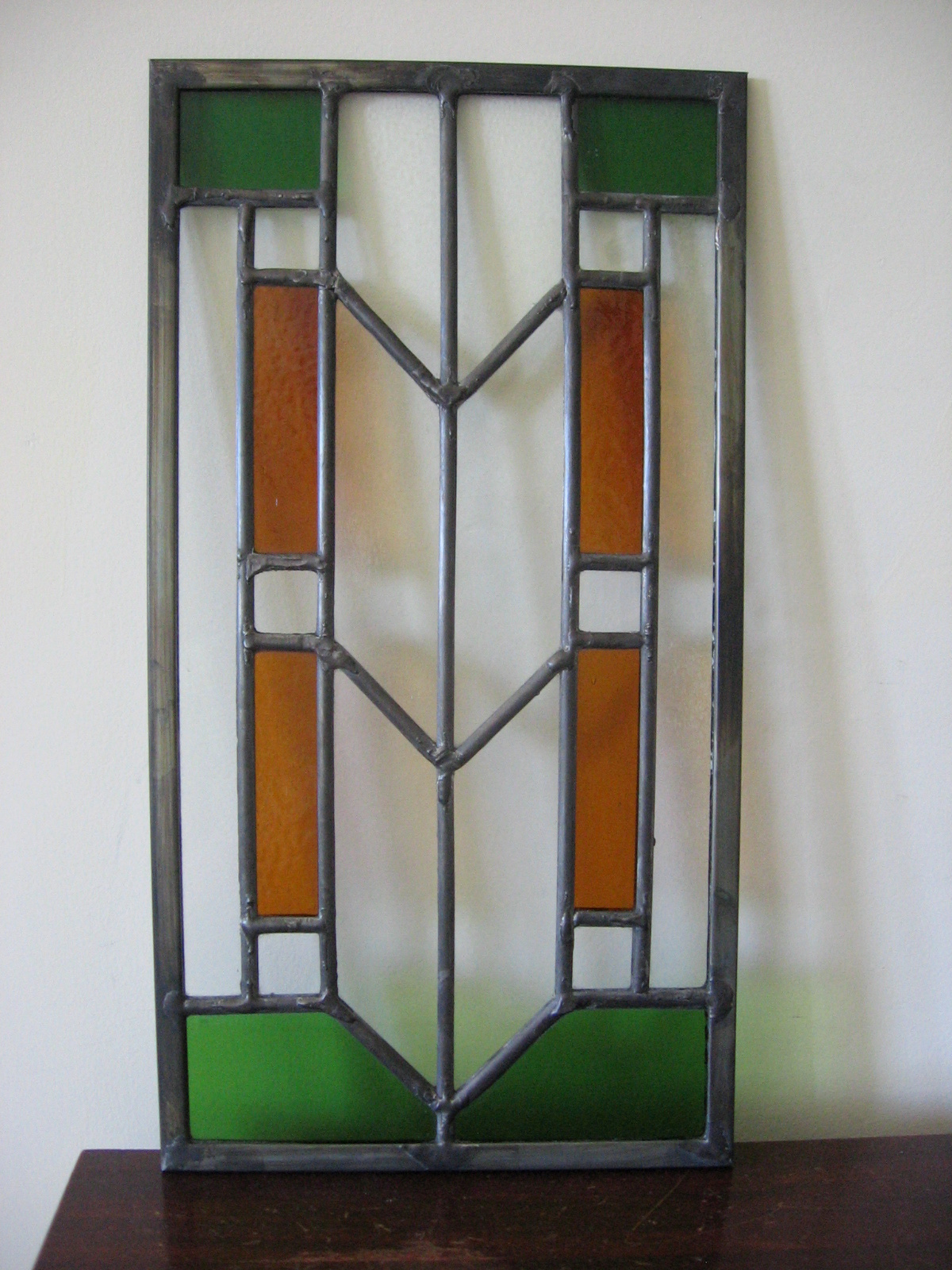 Needle and Spatula: Prairie Style Stained Glass