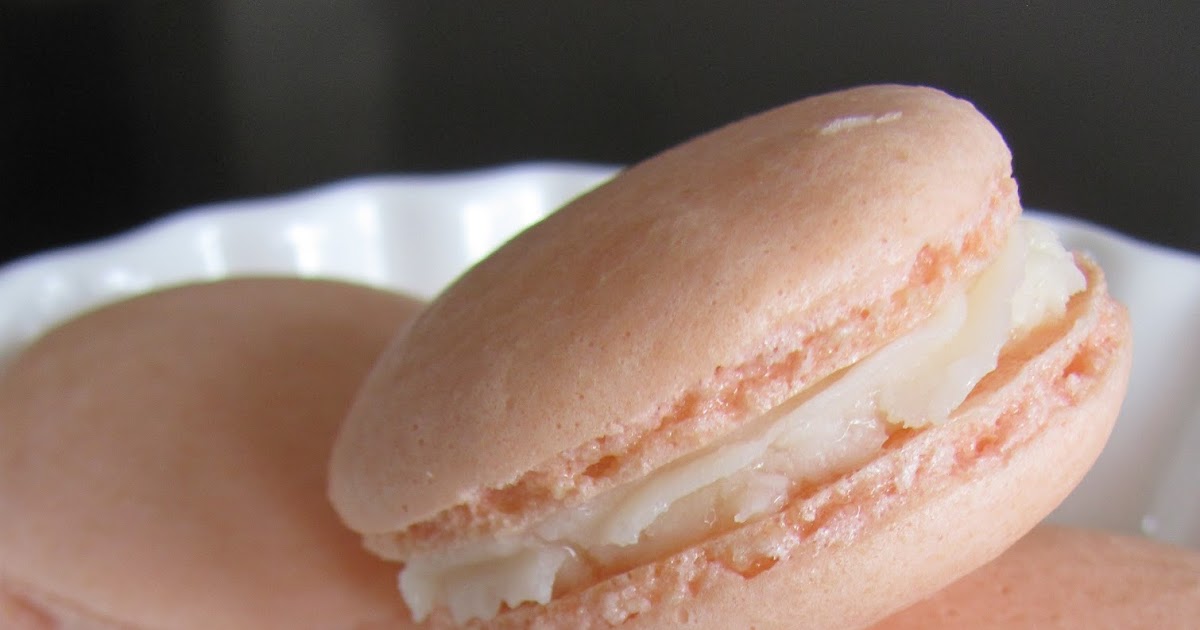 Rose Lychee Macaron