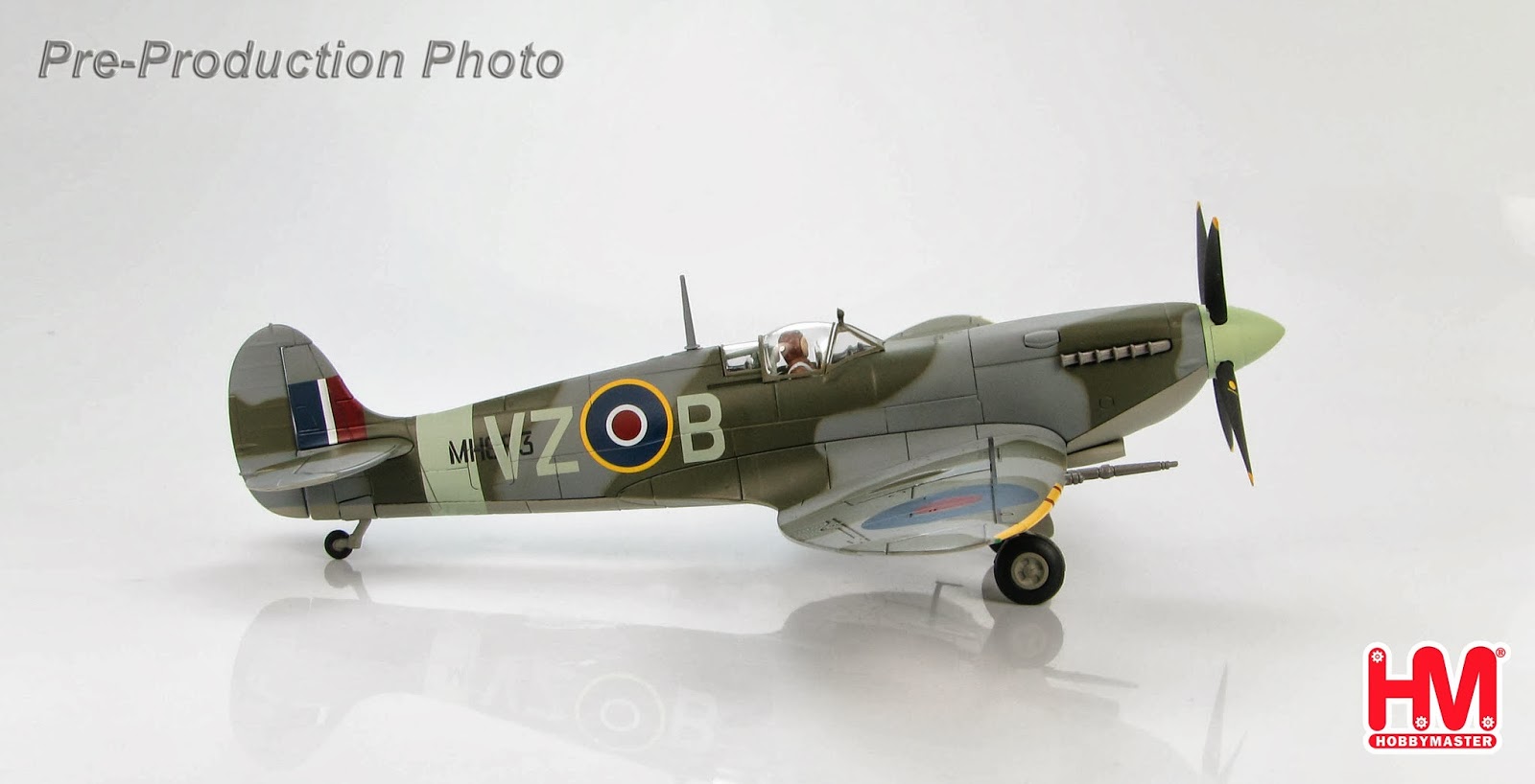 Dora 9 Diecast: Pre-production photos, HA8307, Spitfire Mk.IXc 412 Sqn ...