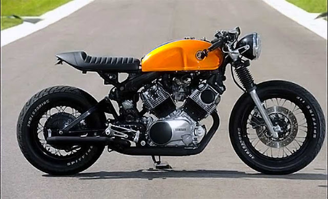 Hump Seat Custom in Yamaha Cafe Racer Modification - Yamaha Old Bikes List