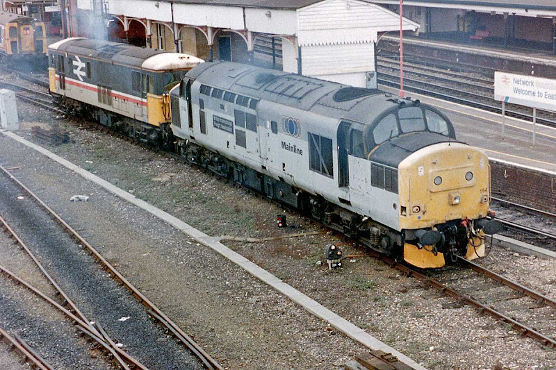 47s and other Classic Power at Southampton: DRS 2016 Class 37 disposals