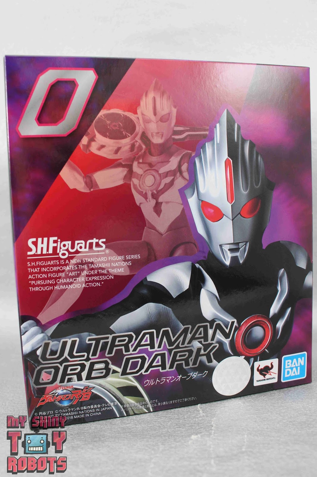 My Shiny Toy Robots: Toybox REVIEW: S.H. Figuarts Ultraman Orb Dark