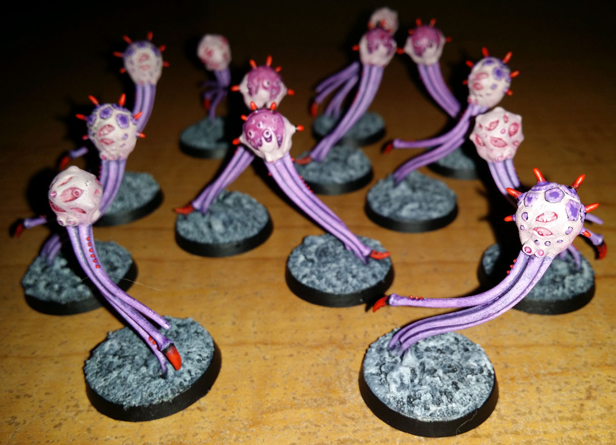 Knitfink crafts everything...: 40k Tyranid Spore Mines