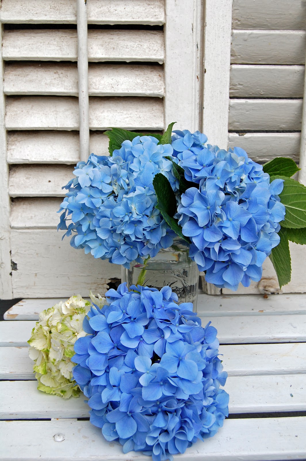 My Painted Garden: Painting Blue Hydrangeas