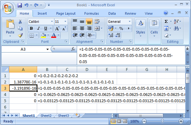 The Code Segment: Floating Point Numbers and Round-Off Errors