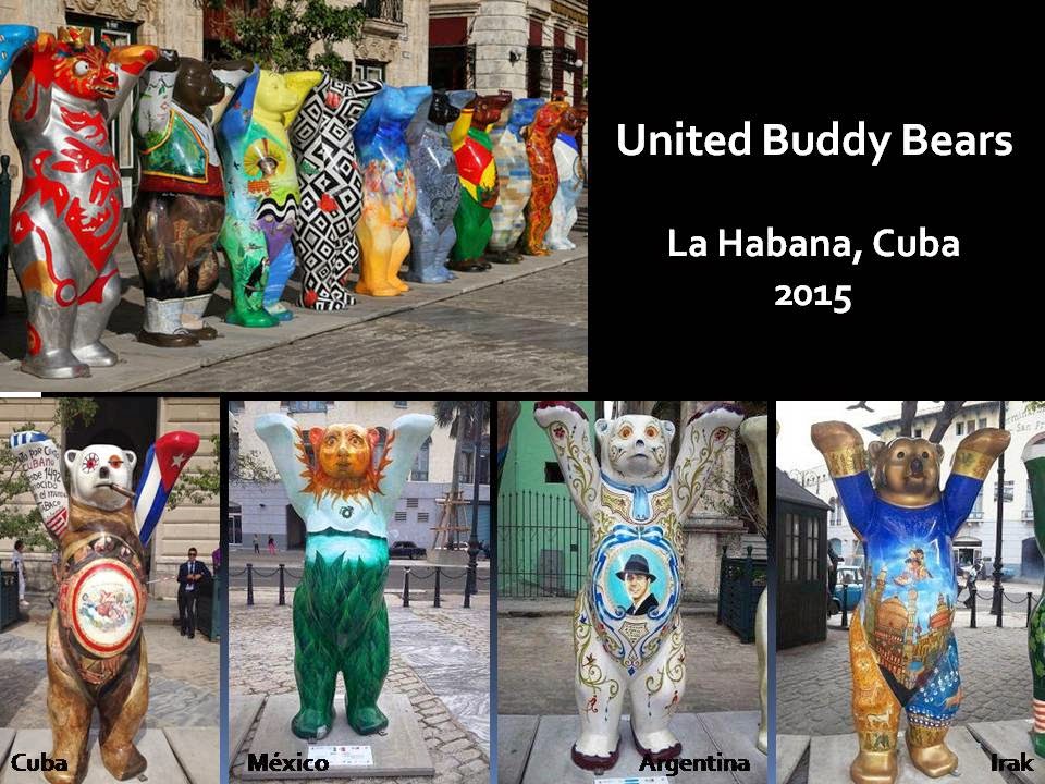 México a través de la mirada de una cubana: United Buddy Bears en La Habana