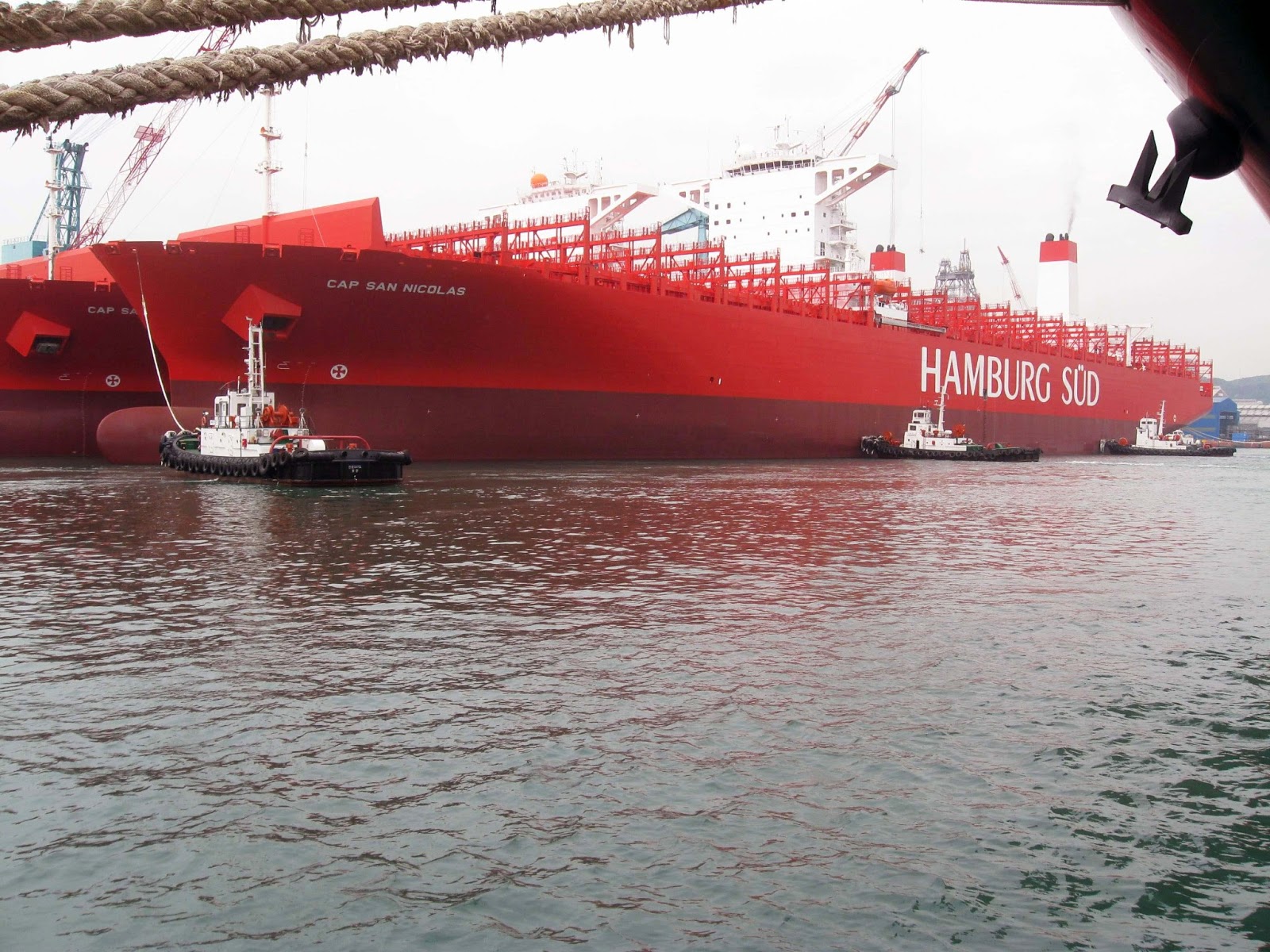 Santos Shiplovers: M/S Cap San Nicolas / LXCP - Quebra de recorde ...