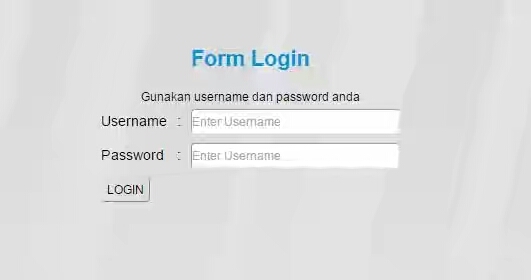 CARA MUDAH MEMBUAT FORM LOGIN SEDERHANA DENGAN HTML ~ Info news20