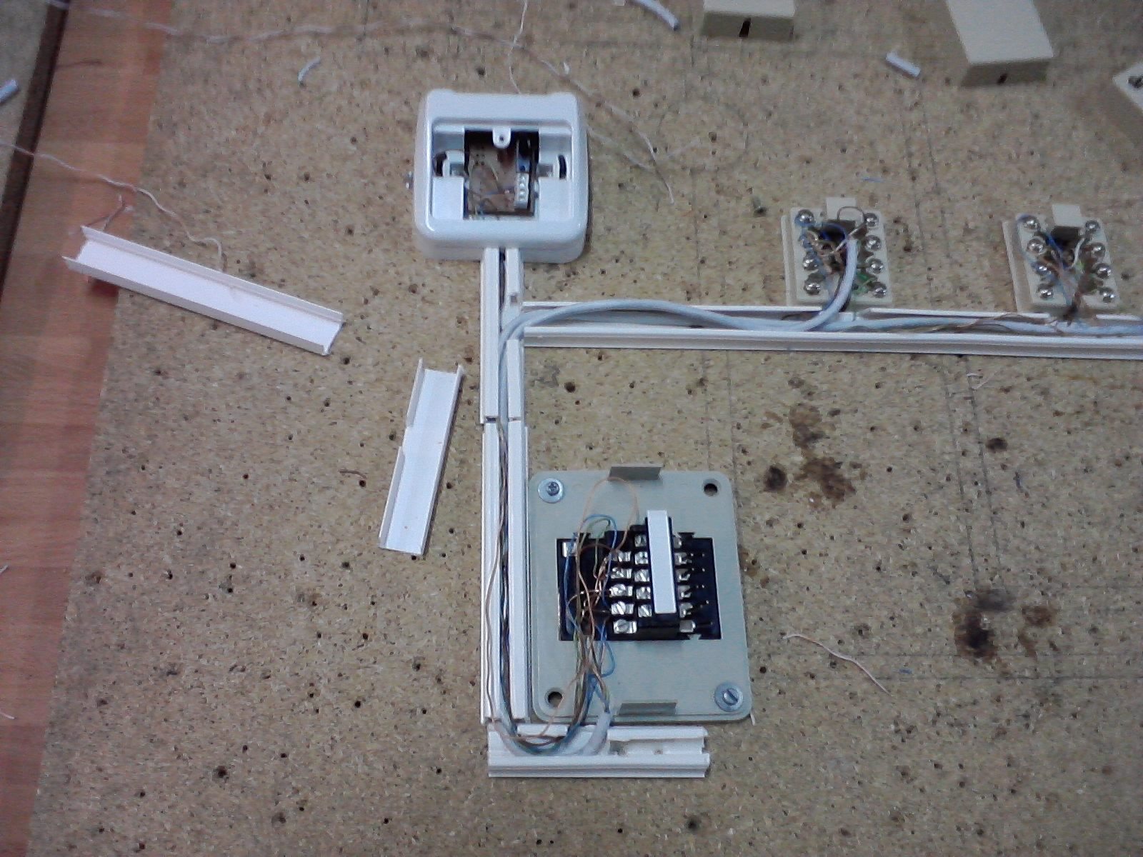 Teleco: Montaje de una instalación RTB con conexión a internet por ADSL