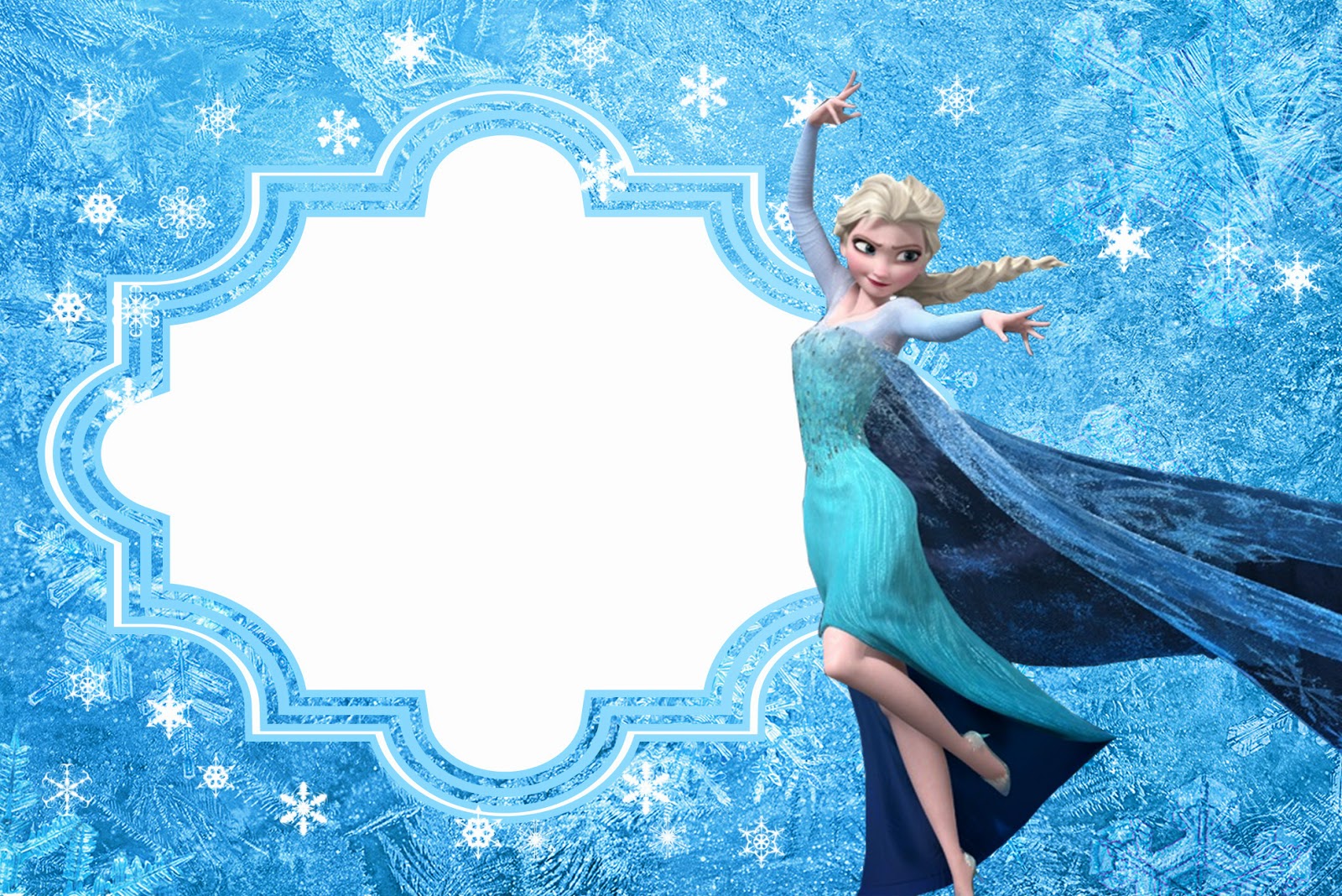 Frozen: Free Printable Cards or Party Invitations. - Oh My Fiesta! in ...
