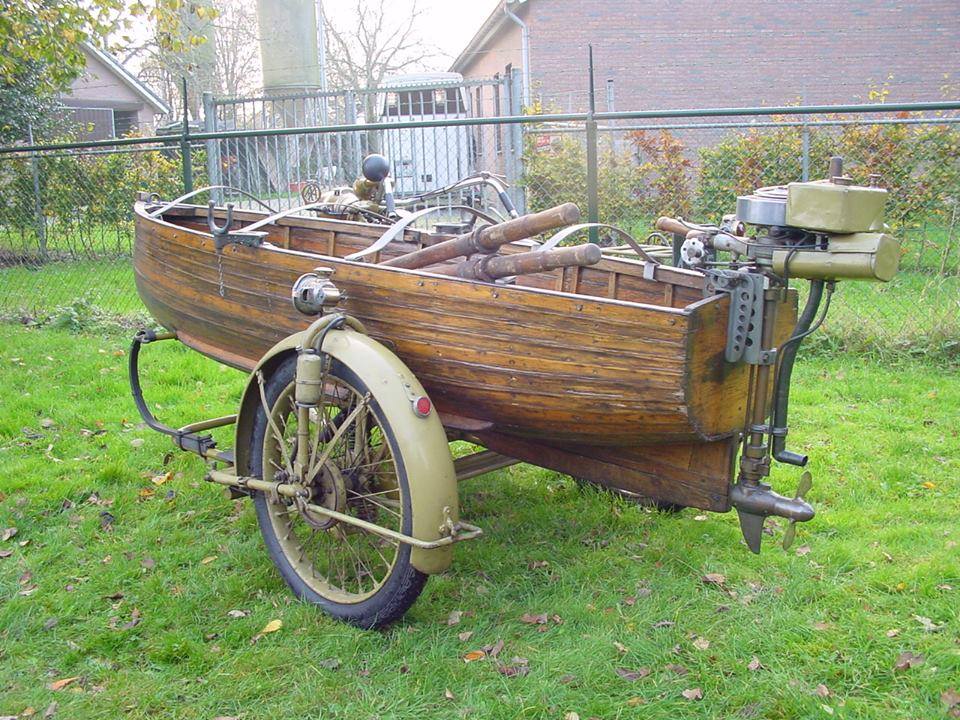Just A Car Guy: Few sidecars are operational boats, and though this isn ...