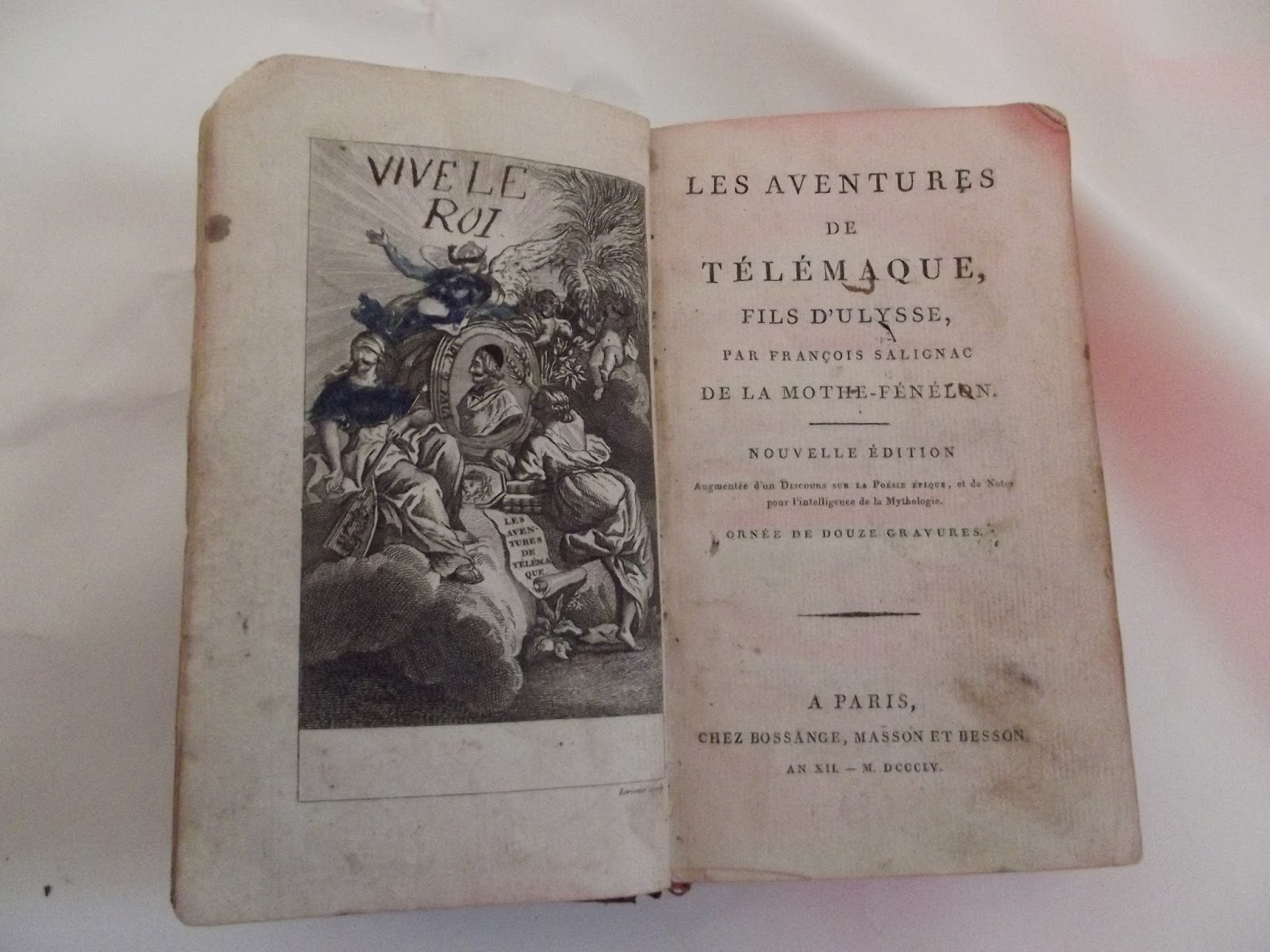 Livre ancien Les aventures de Télémaque tome Salignac de la Motte ...