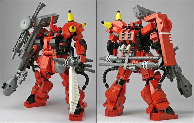 LEGO Zaku II Johnny Ridden's Customized Mobile Suit