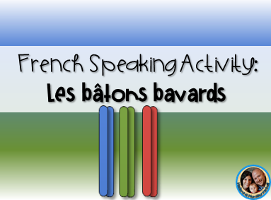 La classe de M. Hartnell: French Speaking Activity