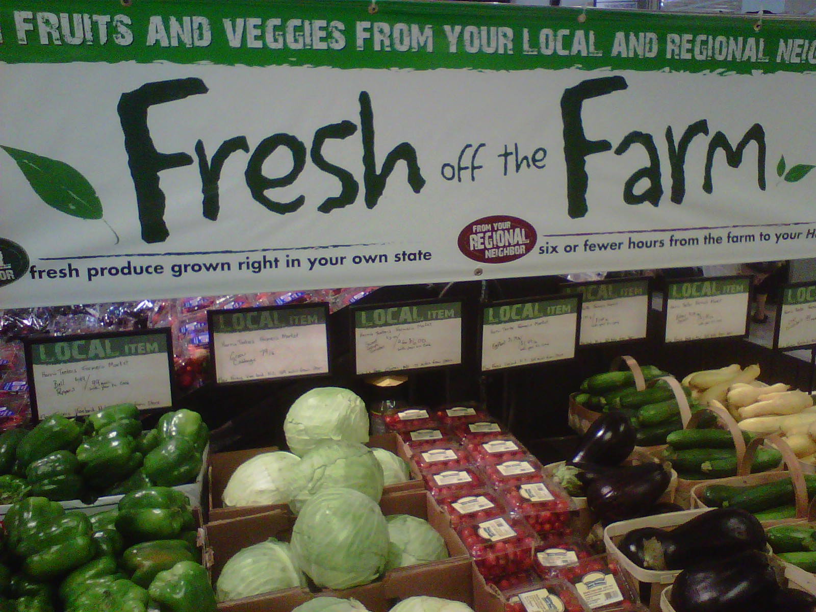 TheGreenMiles.com: Harris Teeters Toward Local Foods