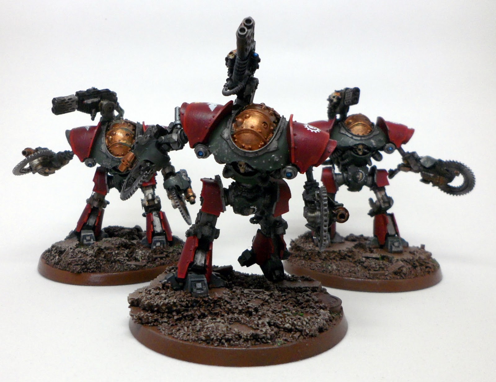 WeeMen: Castellax Battle-Automata w/ Power Blades #3