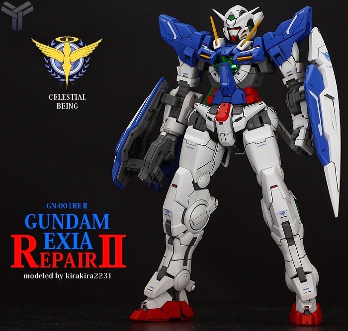 RG 1/144 Exia Repair II Custom Build