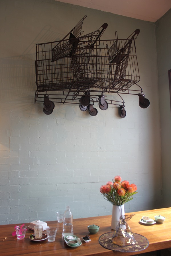 Green Gourmet Giraffe: Wide Open Road: hip warehouse cafe