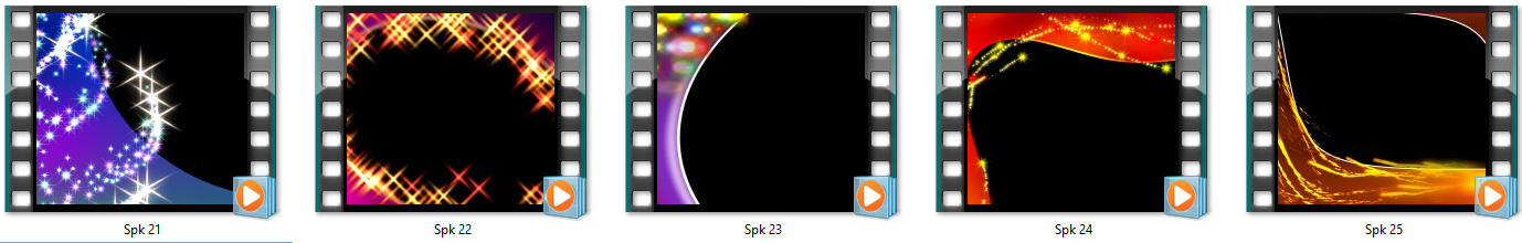 free4editors: Package: Animated Frames Collection 01