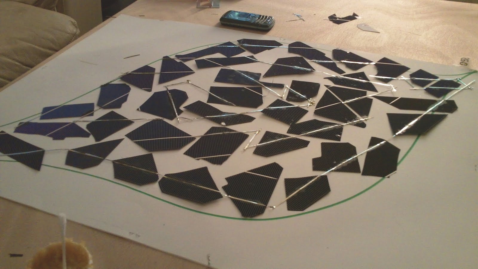 Leaf behind the scenes: Building Solar Panels