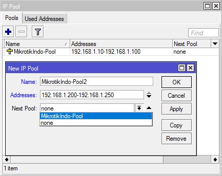Pengertian IP Pool Mikrotik dan Penerapannya - Kumpulan Tutorial ...