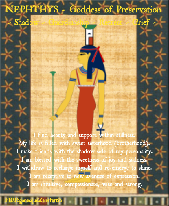 paganesque: NEPHTHYS - Goddess of Preservation