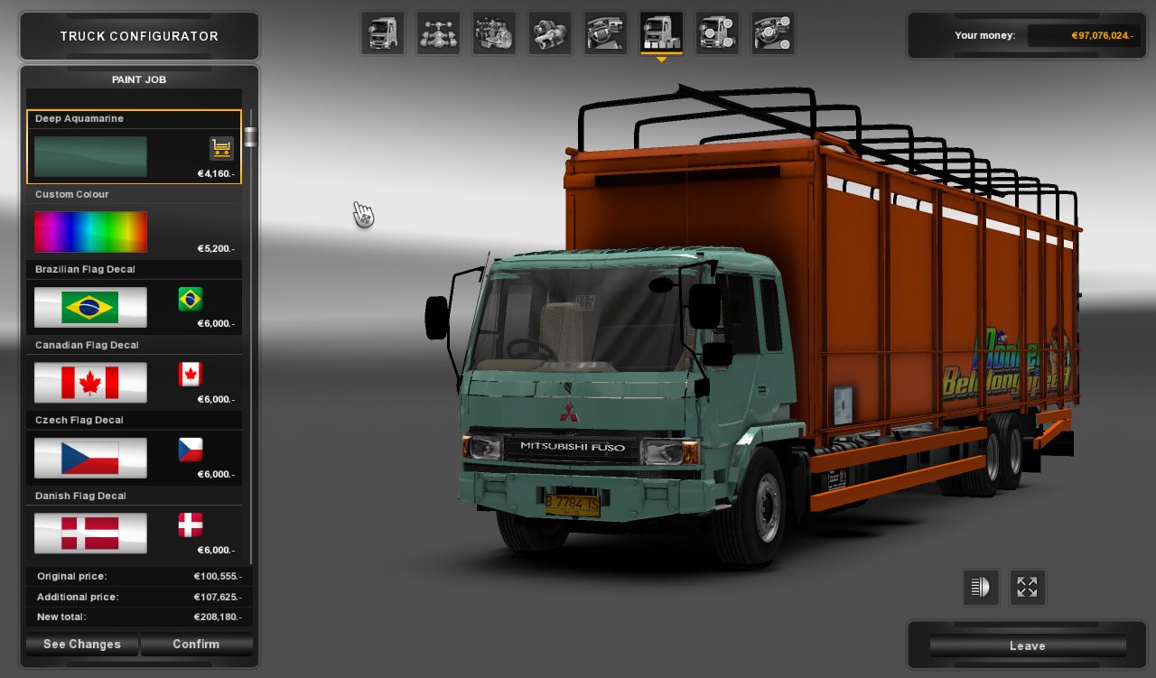 Mod ets2 FUSO V3 By SMT