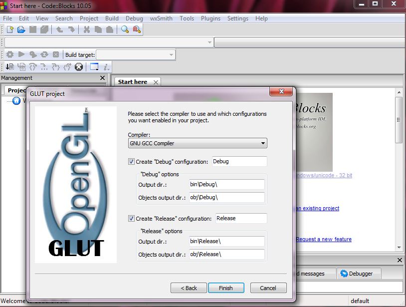 Code In Codeblocks Setup Glut Opengl In Codeblocks