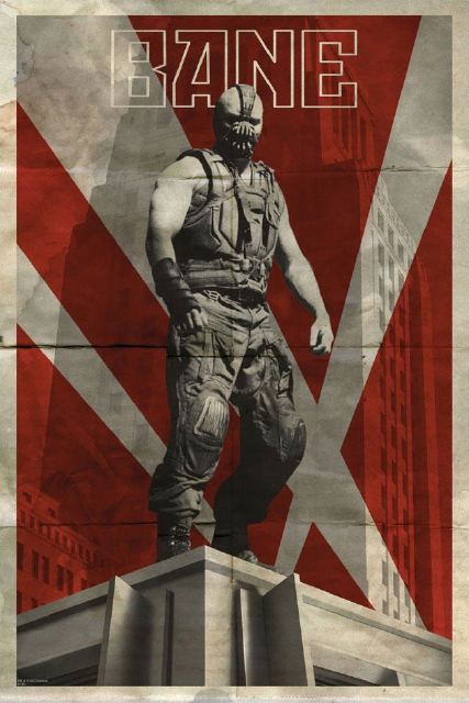 Fashion and Action: Bane! - Poster for Midnight IMAX Dark Knight Rises ...