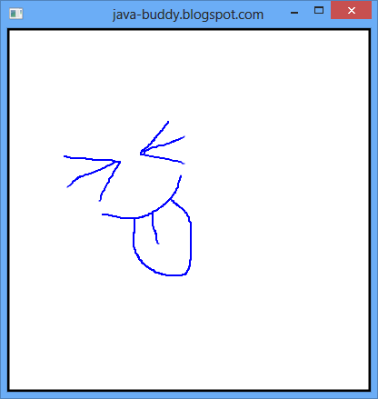 Java-Buddy: Free draw on JavaFX Canvas