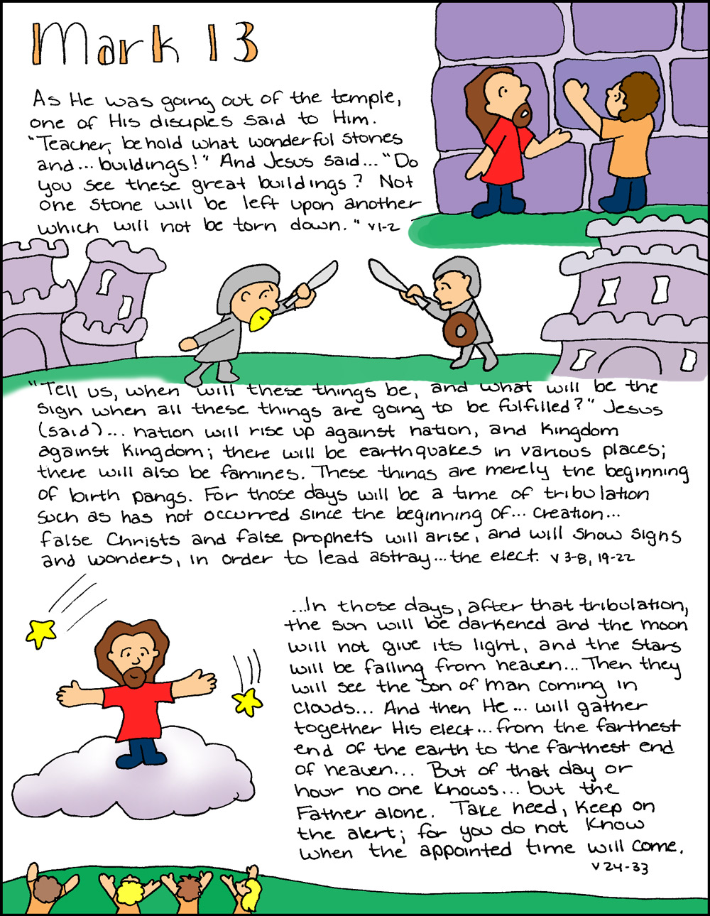 Doodle Through The Bible: Mark 13