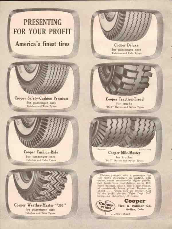 Climbing My Family Tree: Don B Snyder. Part 10: Cooper Tire