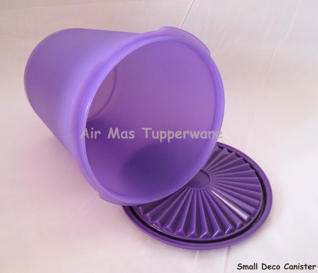 Air Mas Tupperware Collection: Small Deco Canister Purple [SOLD OUT]