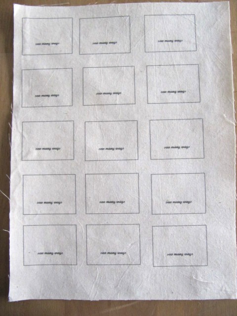 Sew Many Ways...: Make Your Own Handmade Fabric Labels...