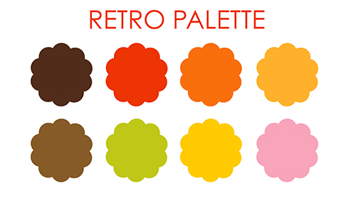 Palette Warna Retro ~ Designs Books