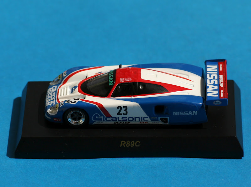 Incredible Mini Garage: Nissan R89C 1989 Kyosho 1/64