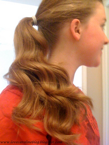 Love, Caroline Blog: Elegant Curled Pony