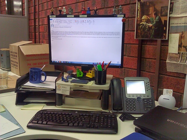 Stratified Desks | Stratified Minds | An archaeological Survey | 100th ...