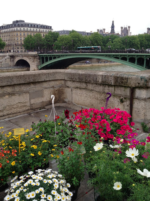 Paris: The Flower Markets on the Île de la Cité - Kristin Cashore