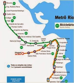 Mapa Do Metro Rio