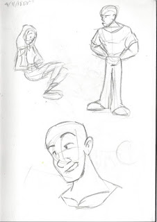 Animated Heads: Character design progression