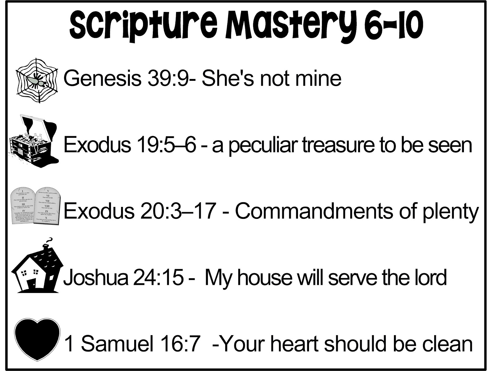 HollysHome - Church Fun: Old Testament Scripture Mastery Quizzes and Games.